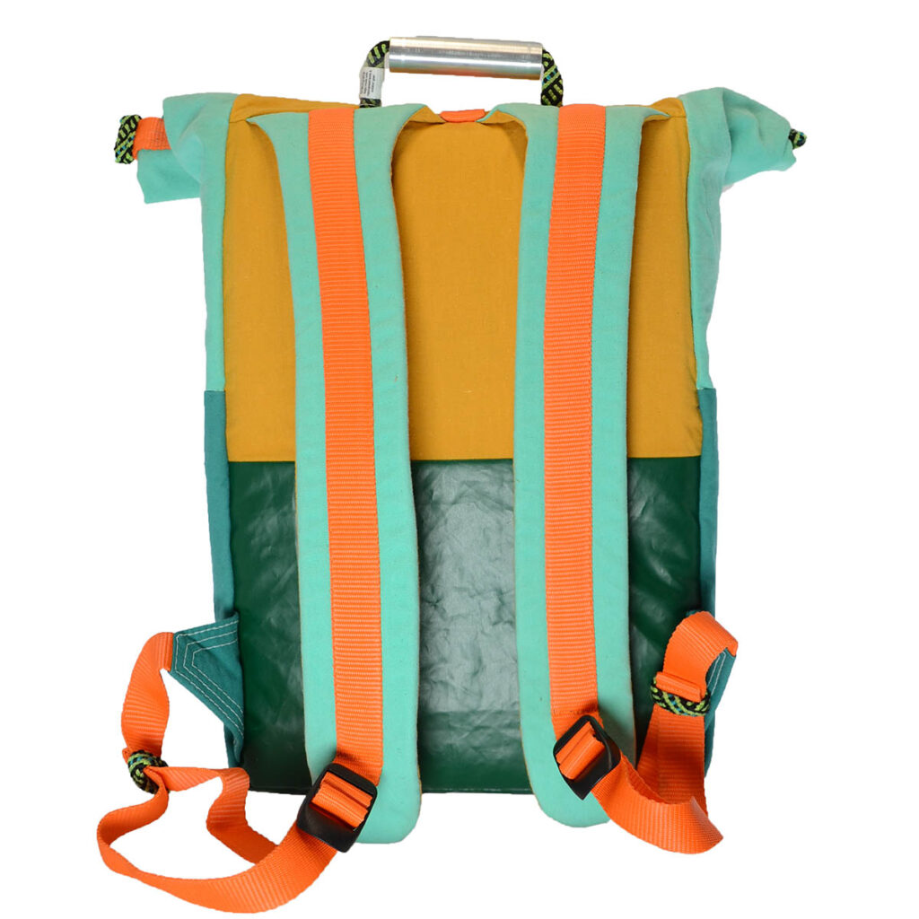 retro backpacks - the adventure pitch is created from old tents and ...