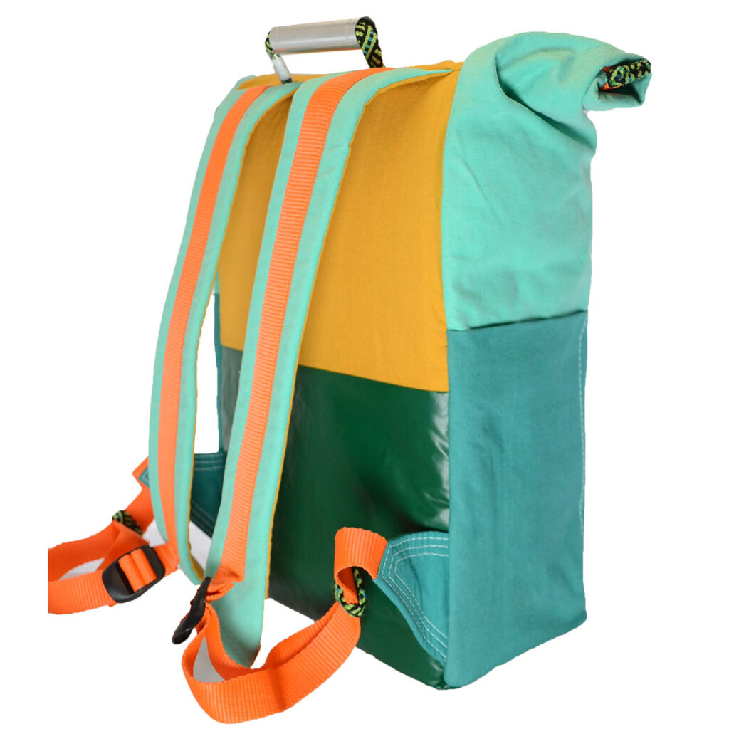 retro backpacks - the adventure pitch is created from old tents and ...