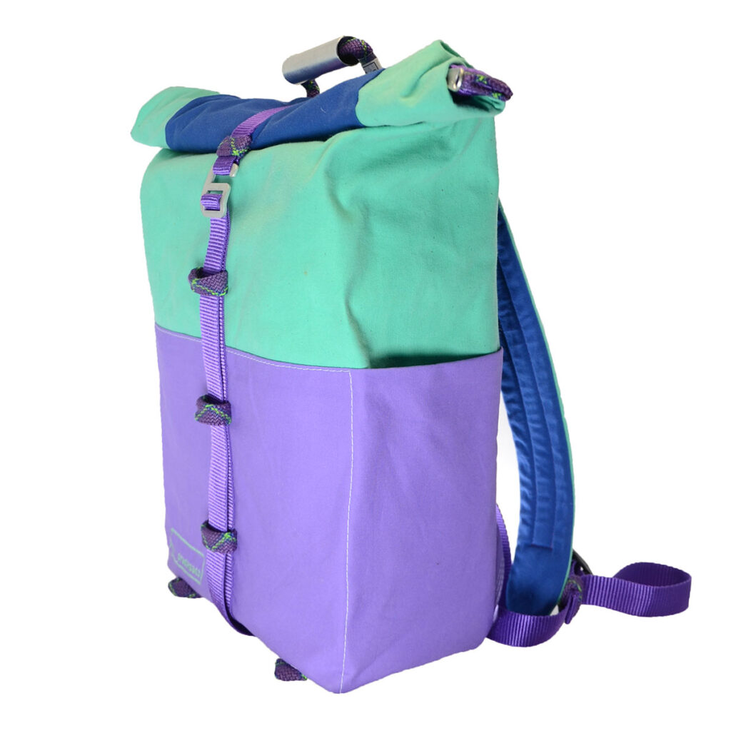 retro backpacks - the adventure pitch is created from old tents and ...