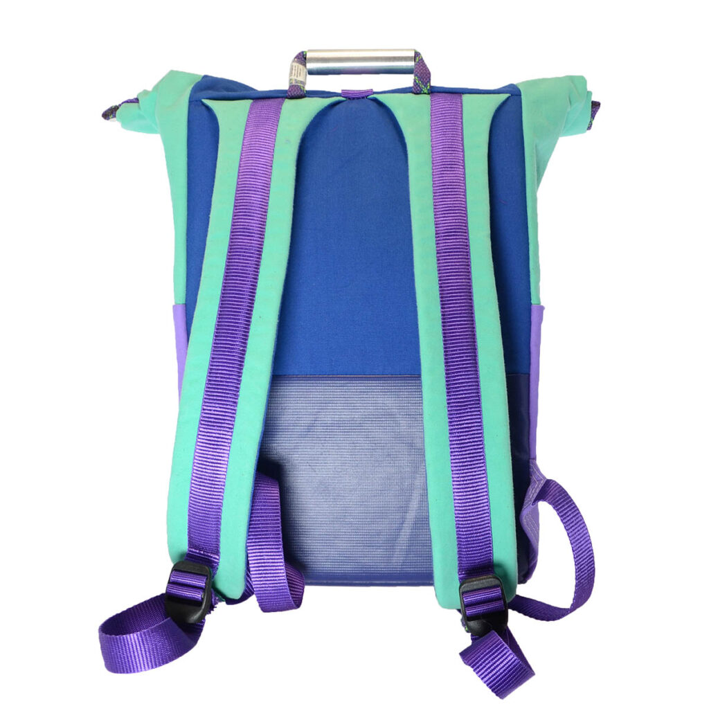 retro backpacks - the adventure pitch is created from old tents and ...