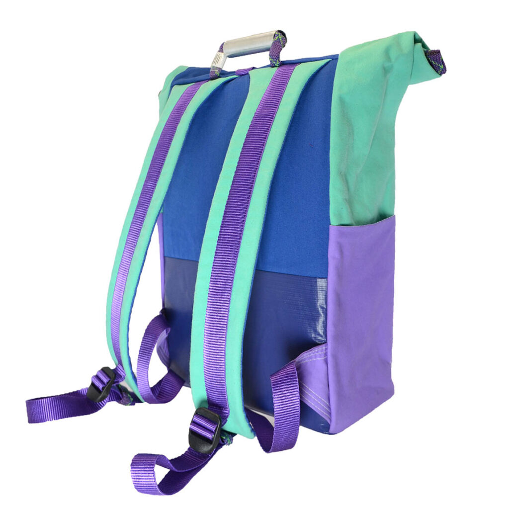 retro backpacks - the adventure pitch is created from old tents and ...