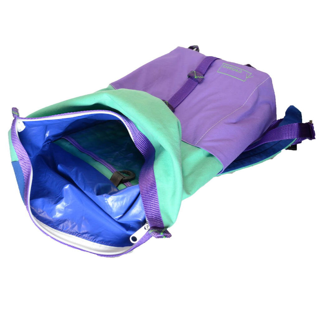 retro backpacks - the adventure pitch is created from old tents and ...