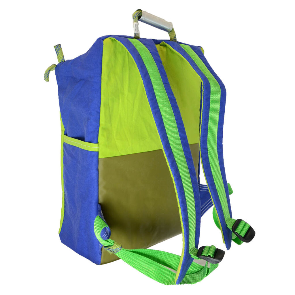 recycled backpacks - made from repurposed tents