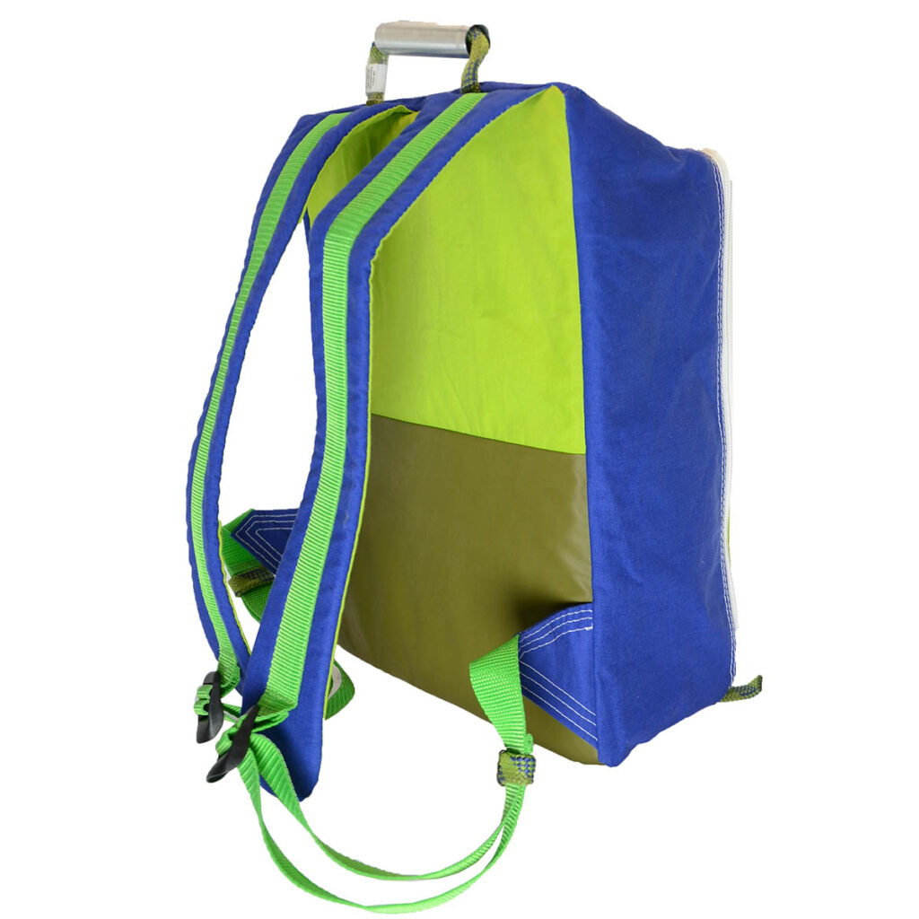 recycled backpacks - made from repurposed tents